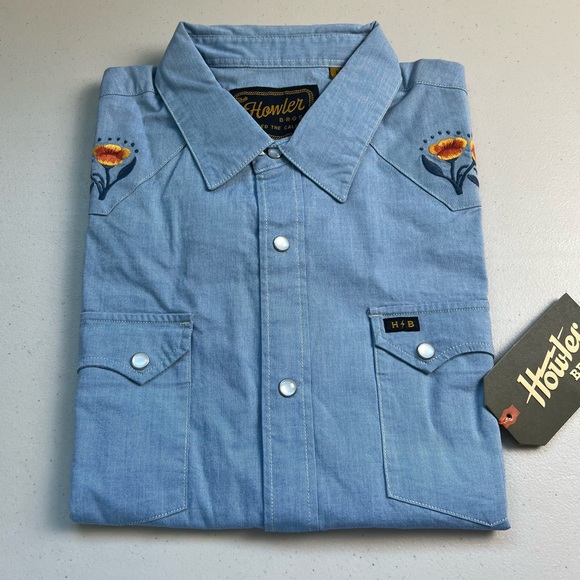 Howler Brothers | Shirts | Howler Brothers New Crosscut Deluxe Poppies ...